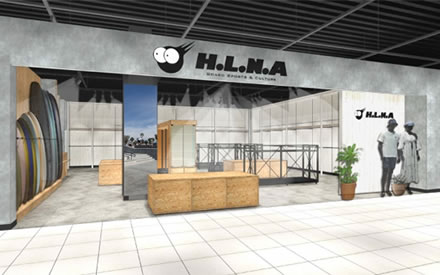 「H.L.N.A STORE」がついに沖縄へ出店！ | 沖縄経済新聞